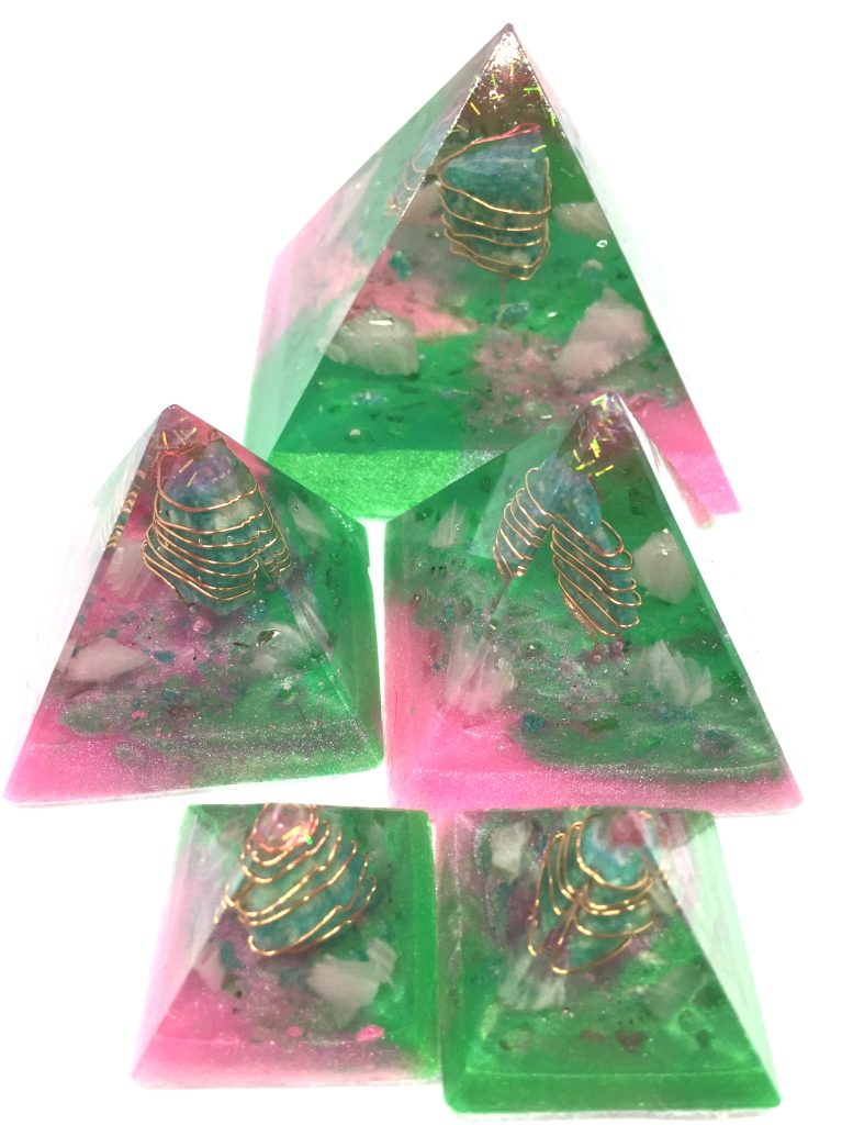 Heart Chakra - Intention Pyramids